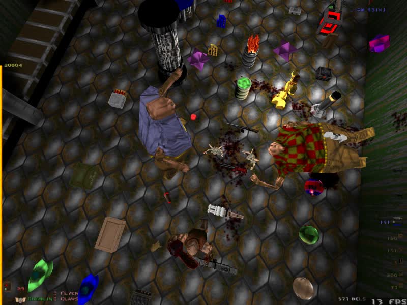 Monster infighting video - Chaos Archon mod for Quake - ModDB