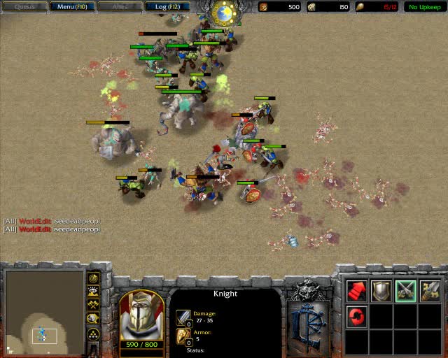 A Chaotic battle video - Warcraft Resurrection mod for Warcraft III ...