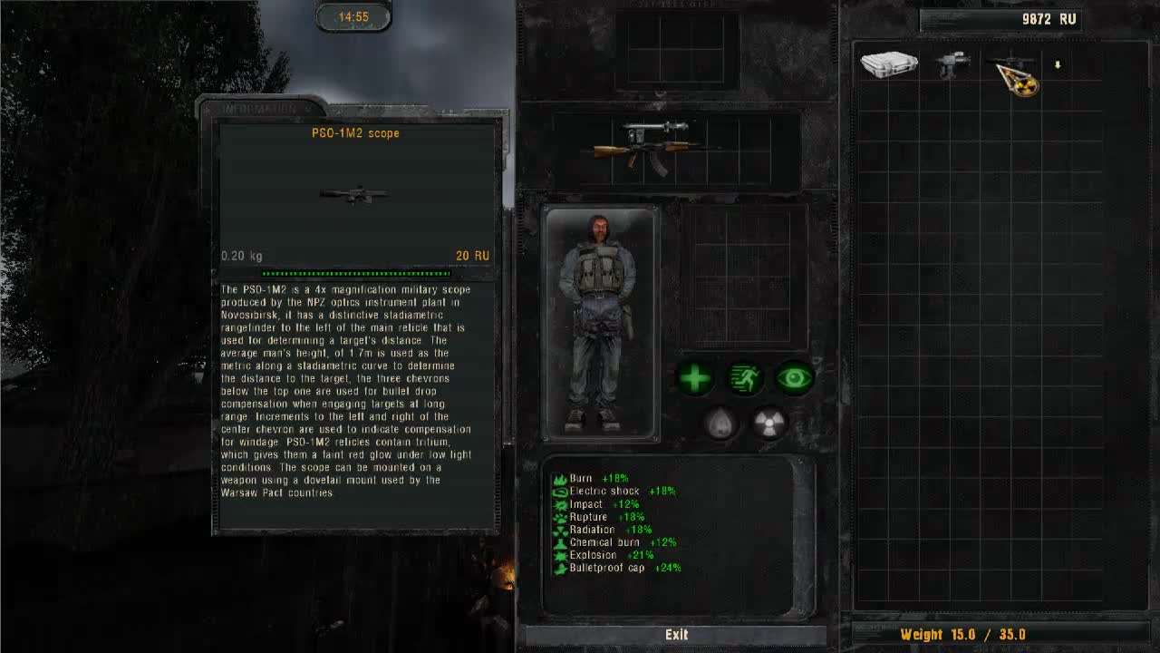 Multiple Scopes per Weapon video - Zone of Alienation mod for S.T.A.L.K ...