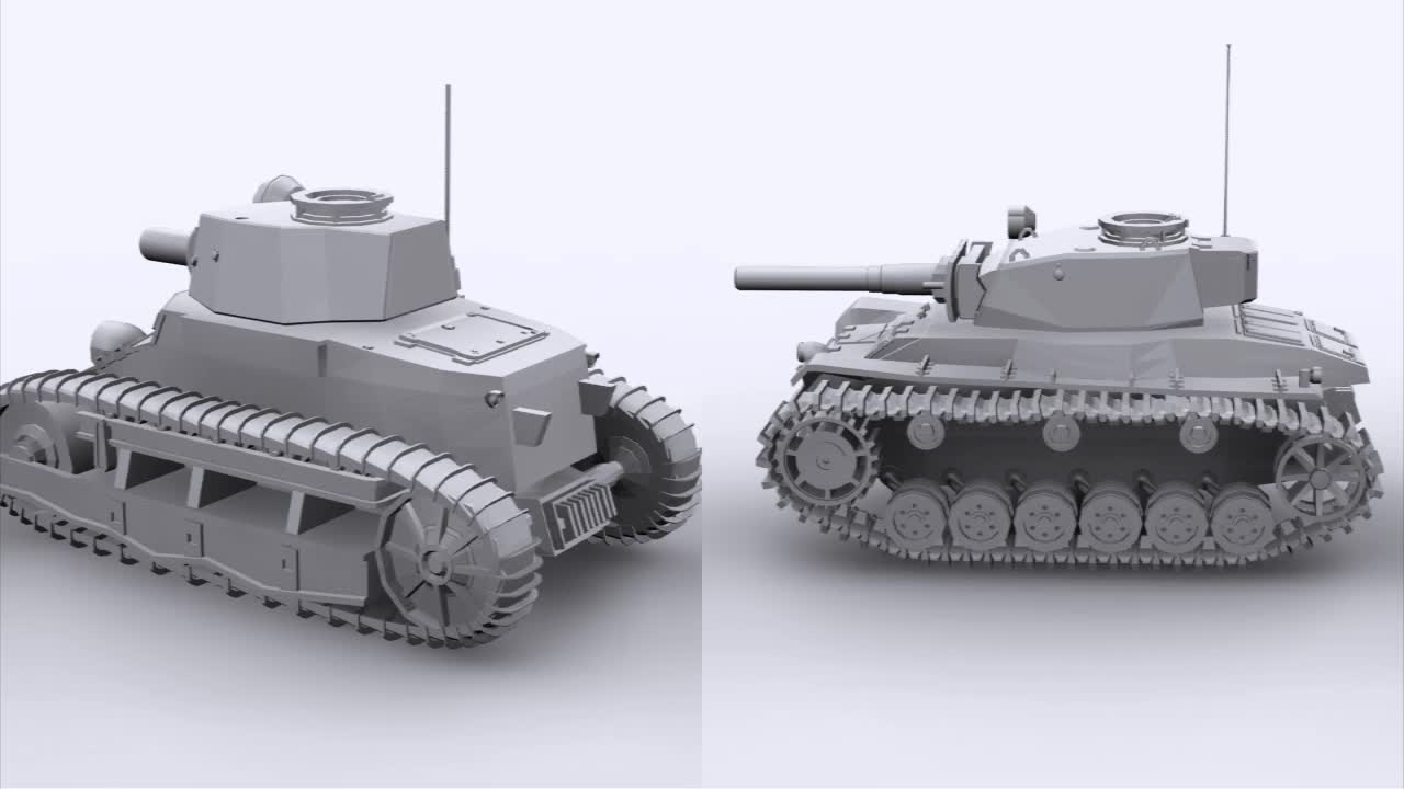 Gallian Light & Medium Tank video - Valkyrian Wars mod for C&C3 ...