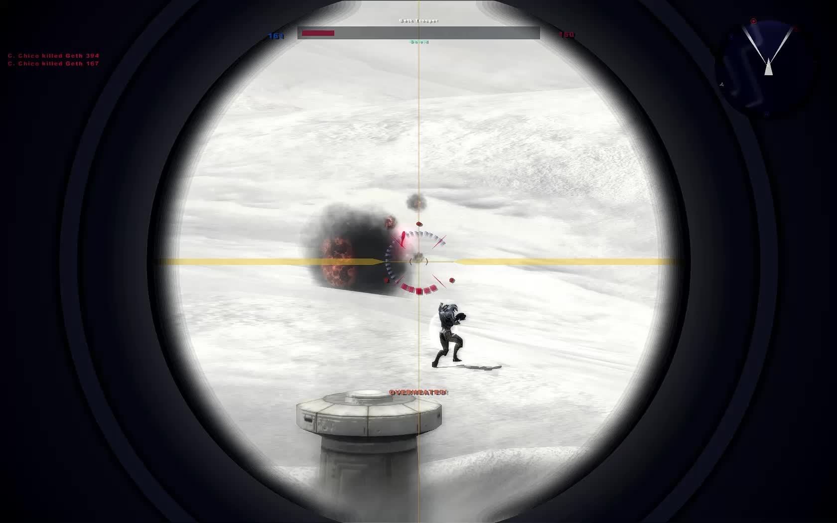 M 98 Black Widow Preview Video Mass Effect Unification Mod For 9580