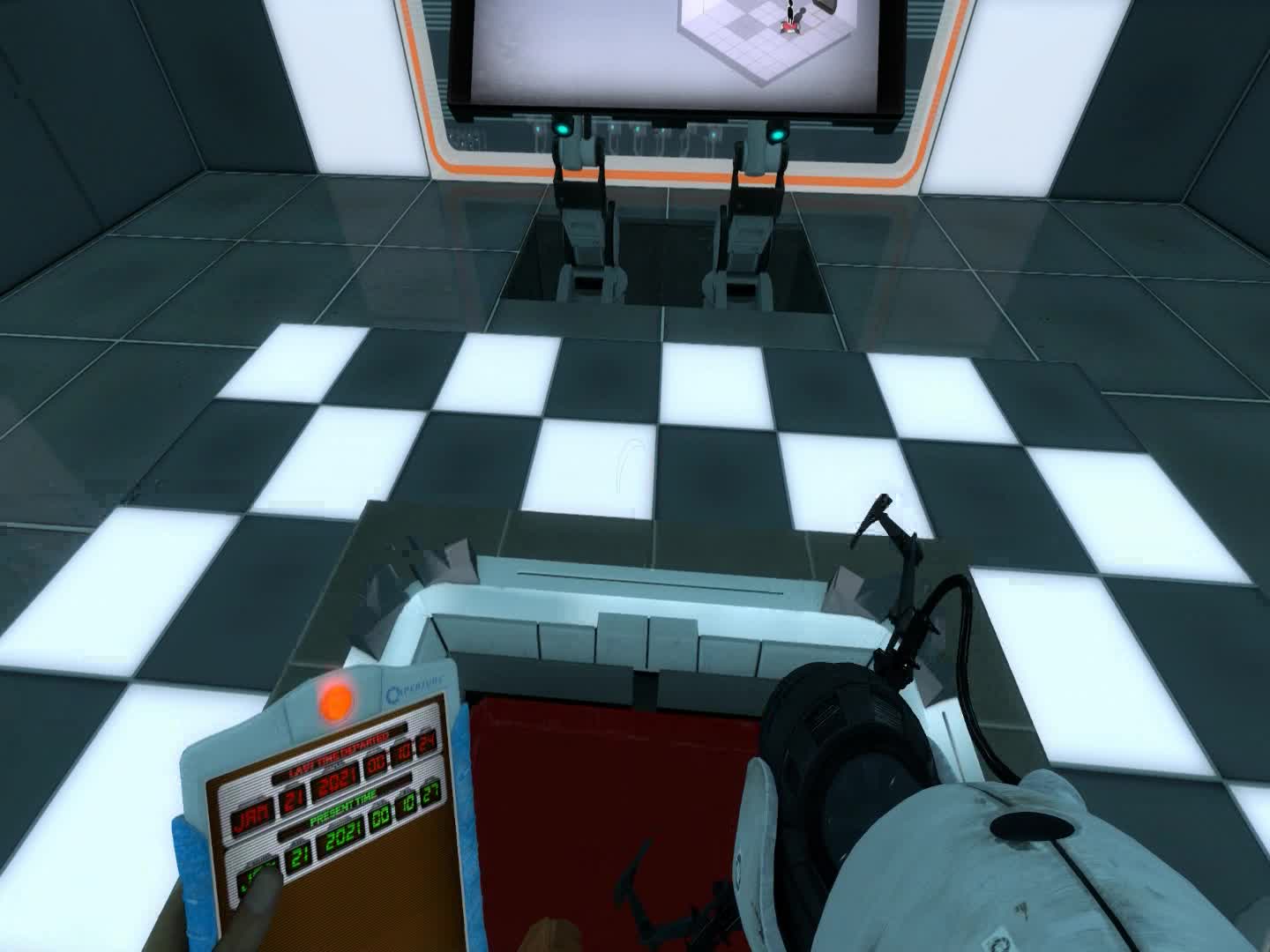 Trailer #2 video - Portal 2. Thinking with Time Machine. mod for Portal ...