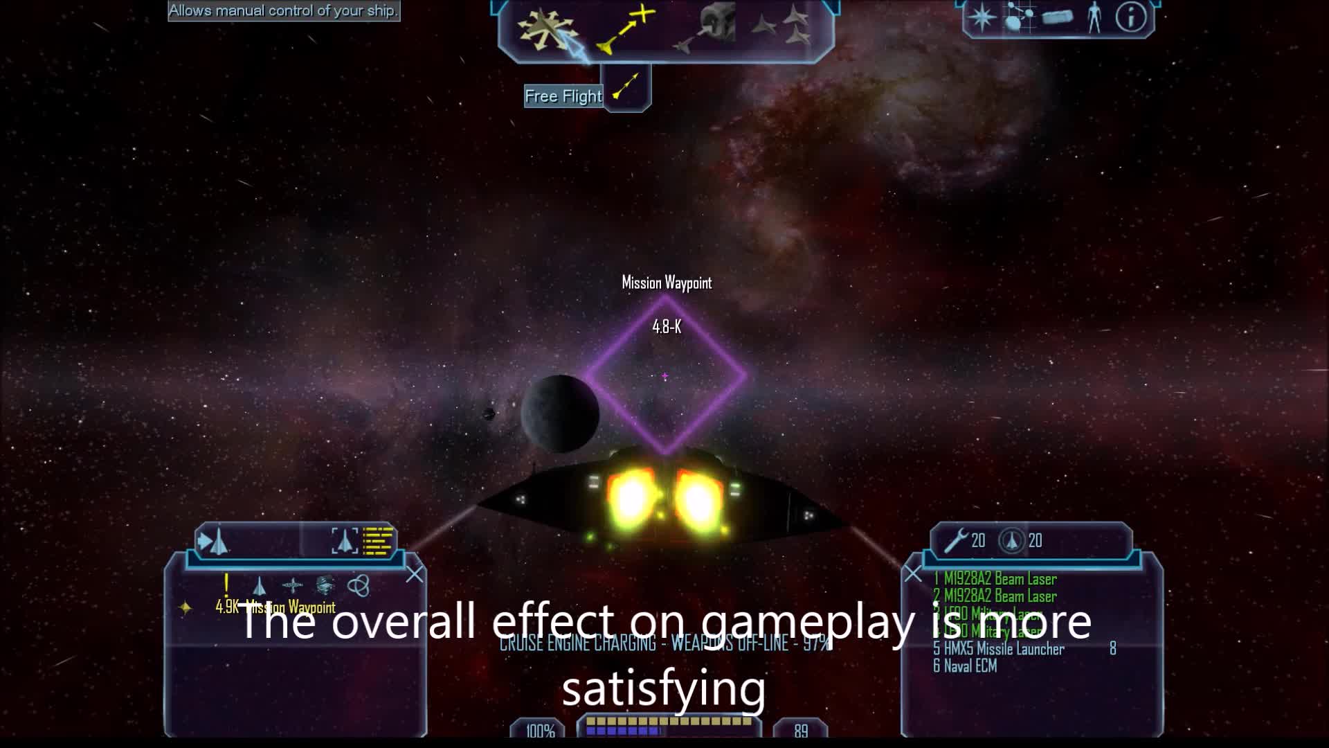 Freelancer: Mostly Harmless, Weapons Update 01 video - ModDB