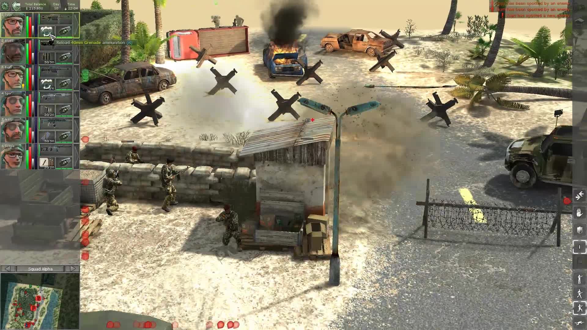 Jagged Alliance Rebalancing Mod - Grenade Launcher video - ModDB