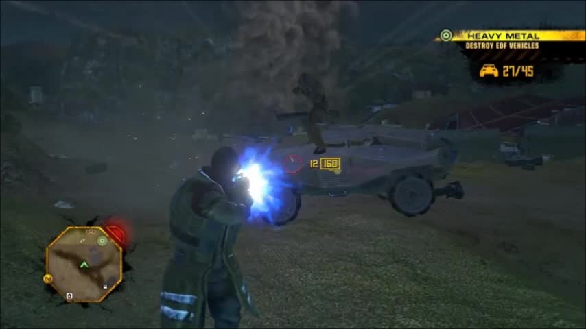 New combat walker in distraction of EDF mission. video - Red Faction ...