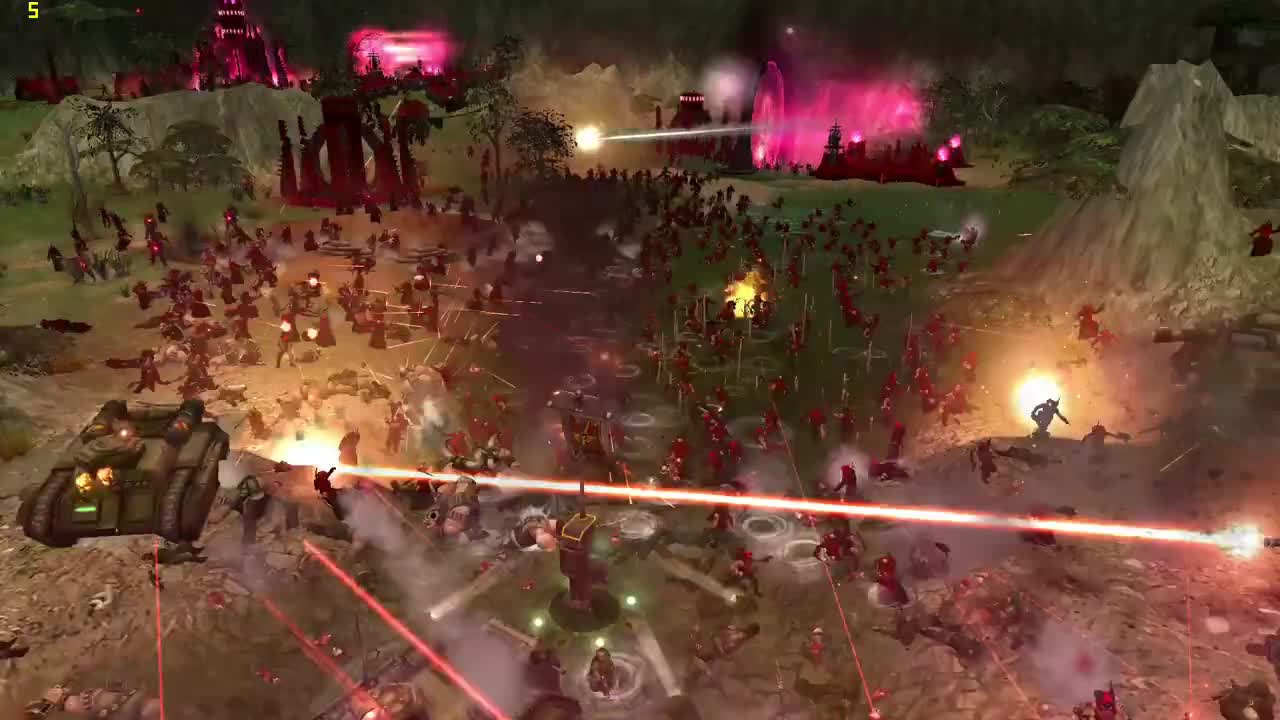 Dawn of war soulstorm WORLD EATERS Mod khorn mili video - ModDB