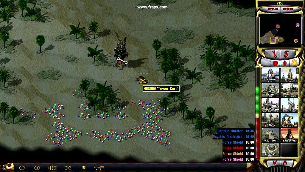 Genetic Mutator and Psychic Tower Cores video - Supreme YR mod for C&C ...