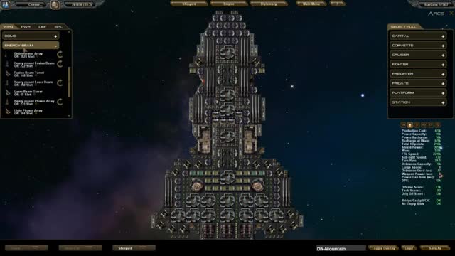 Ship Design UI addins video - BlackBox mod for StarDrive - ModDB