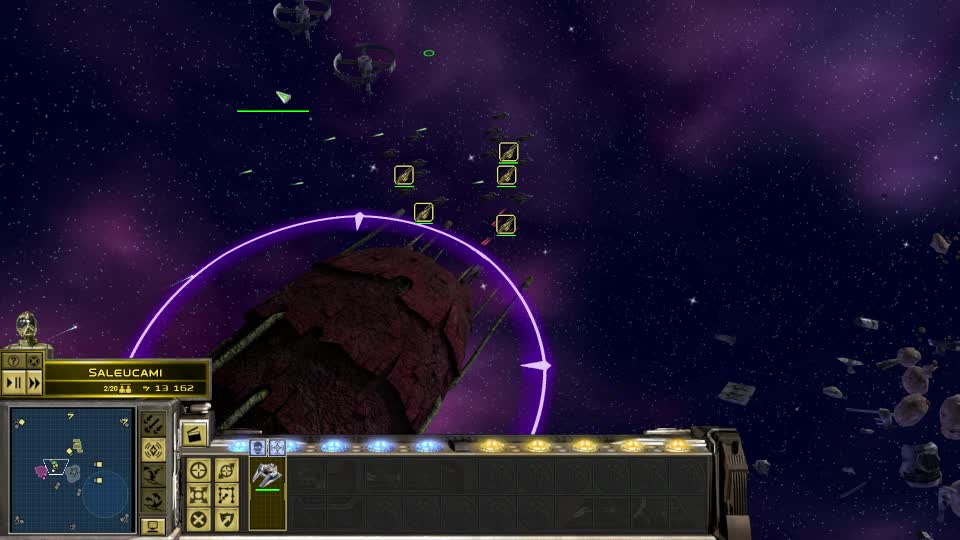 Slave Ship Defensive Beams Ability video - Vong Invaders Expansion mod for Star Wars: Empire at ...