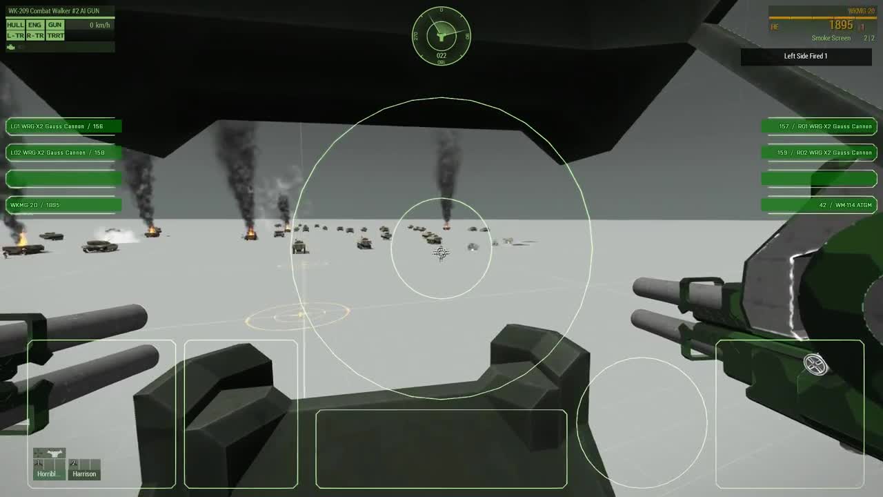 WK-209 HUD&selective; weapon fire Demo #01 video - Lost Dragons mod for ...