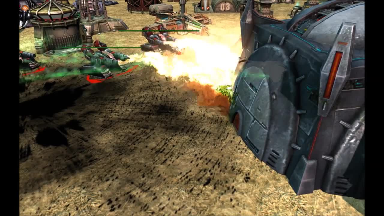 Flame tanks treads video - Kane's Wrath Unofficial Big Bang Patch 1.04 mod for Command & Conquer ...