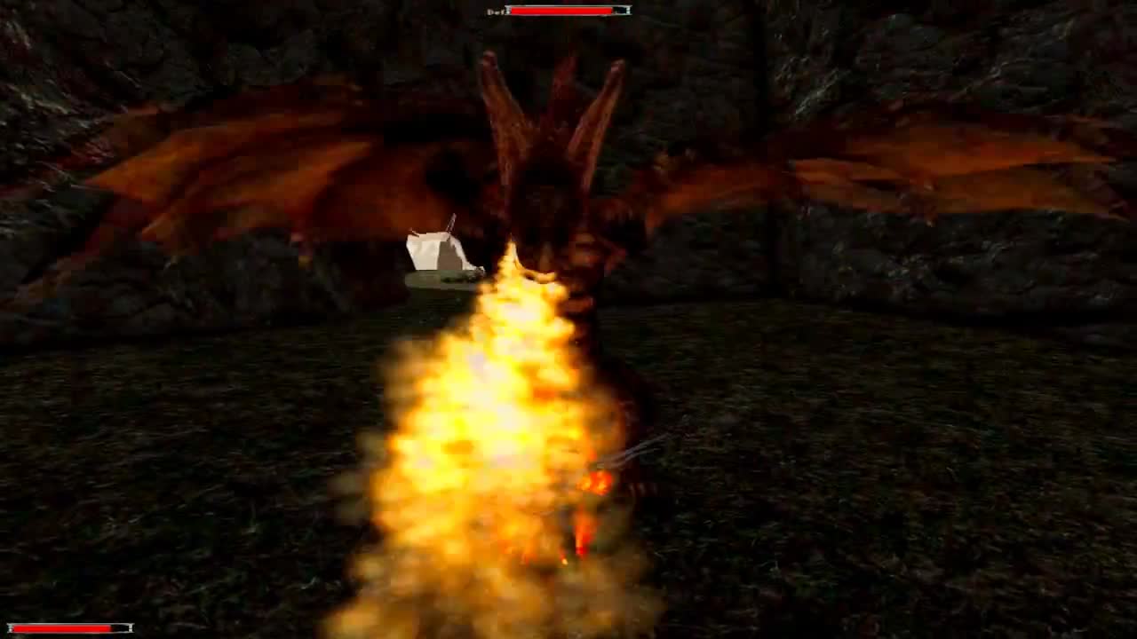 Apocalypse Spell & Fire Dragon Boss Fight video - Gothic 2 - Requiem ...