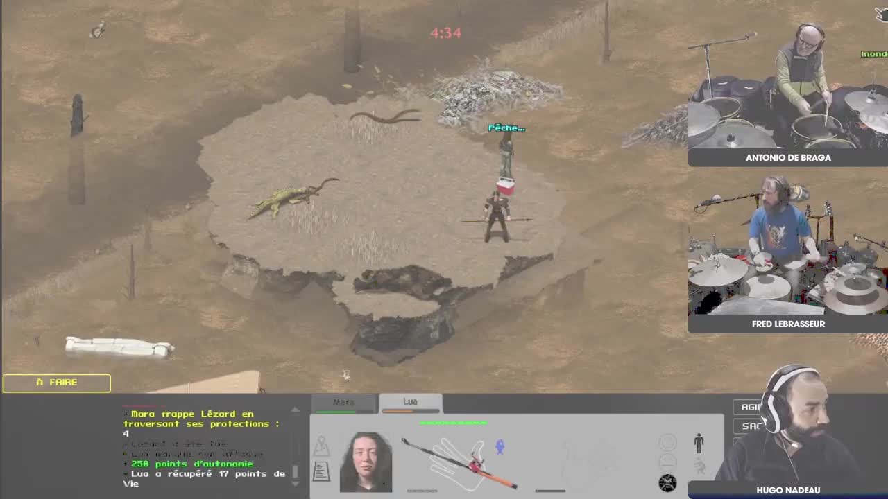 Game session 1 extract - 10 min.ish solo during flood video - Fallout ...