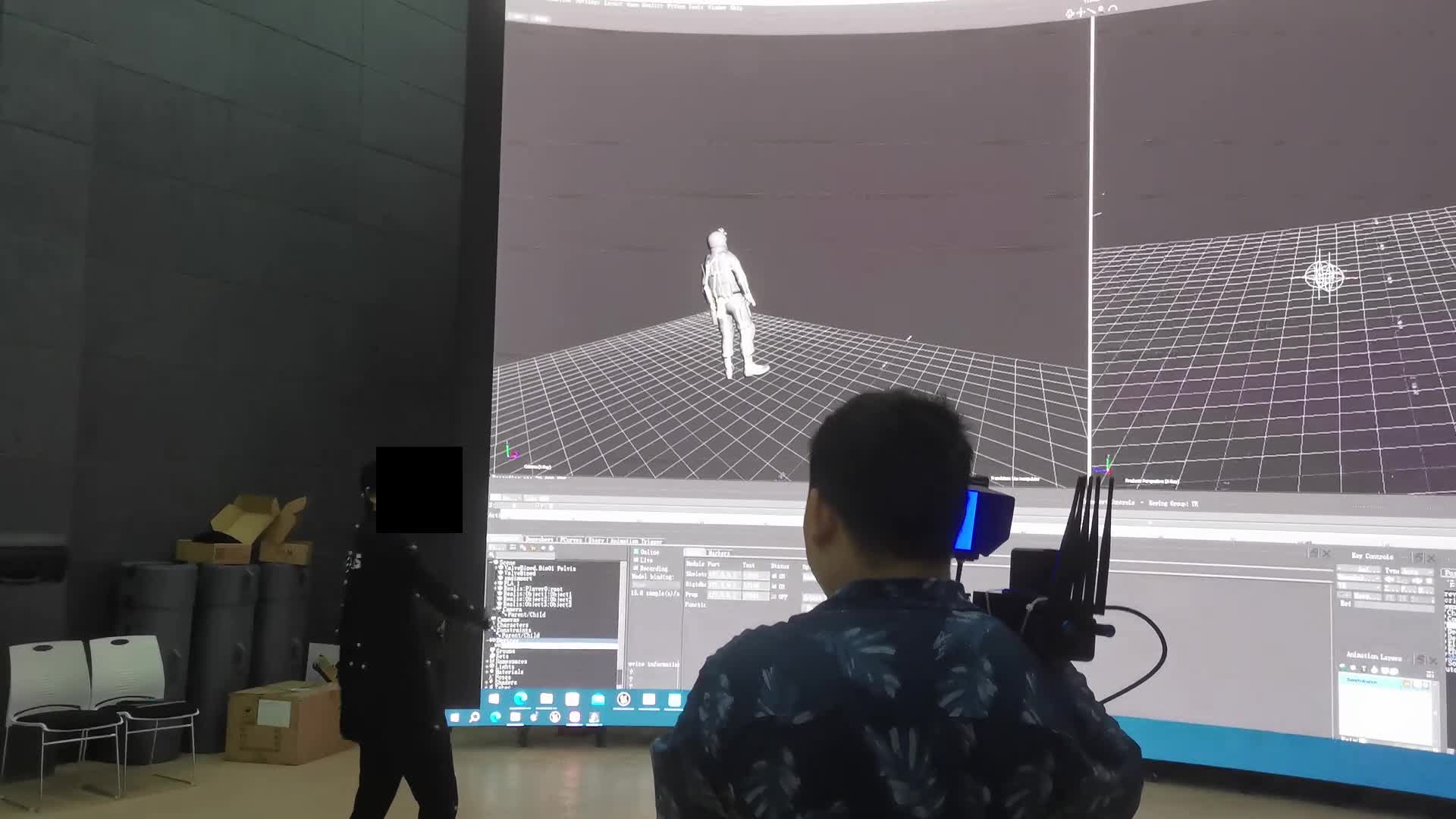 Test - Motion Capture and Virtual Camera video - Red Requiem ...
