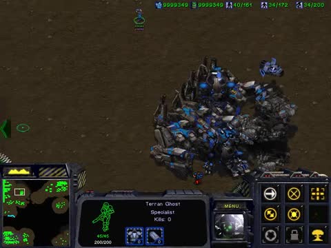 Nuclear, Terran buildings extinction effect finish video - Conflict of ...