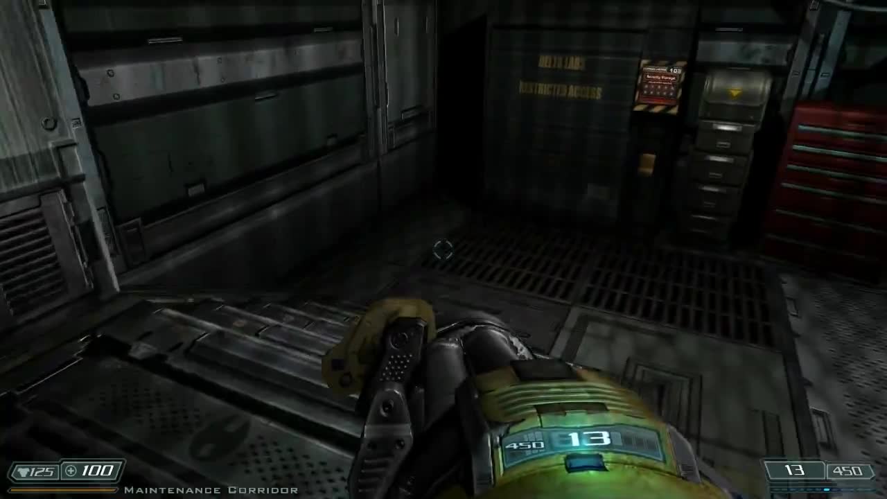 Ultimate BFG mod 1.1 running on Doom 3 BFG Hidef video - ModDB