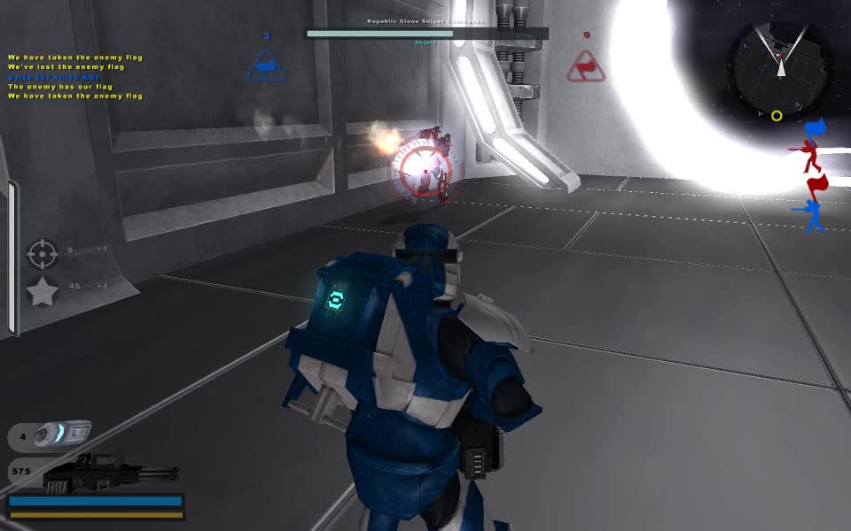 Red versus Blue 2-Flag CTF Preview on RAS Prosecutor video - Republic Commando: Battlefront mod ...