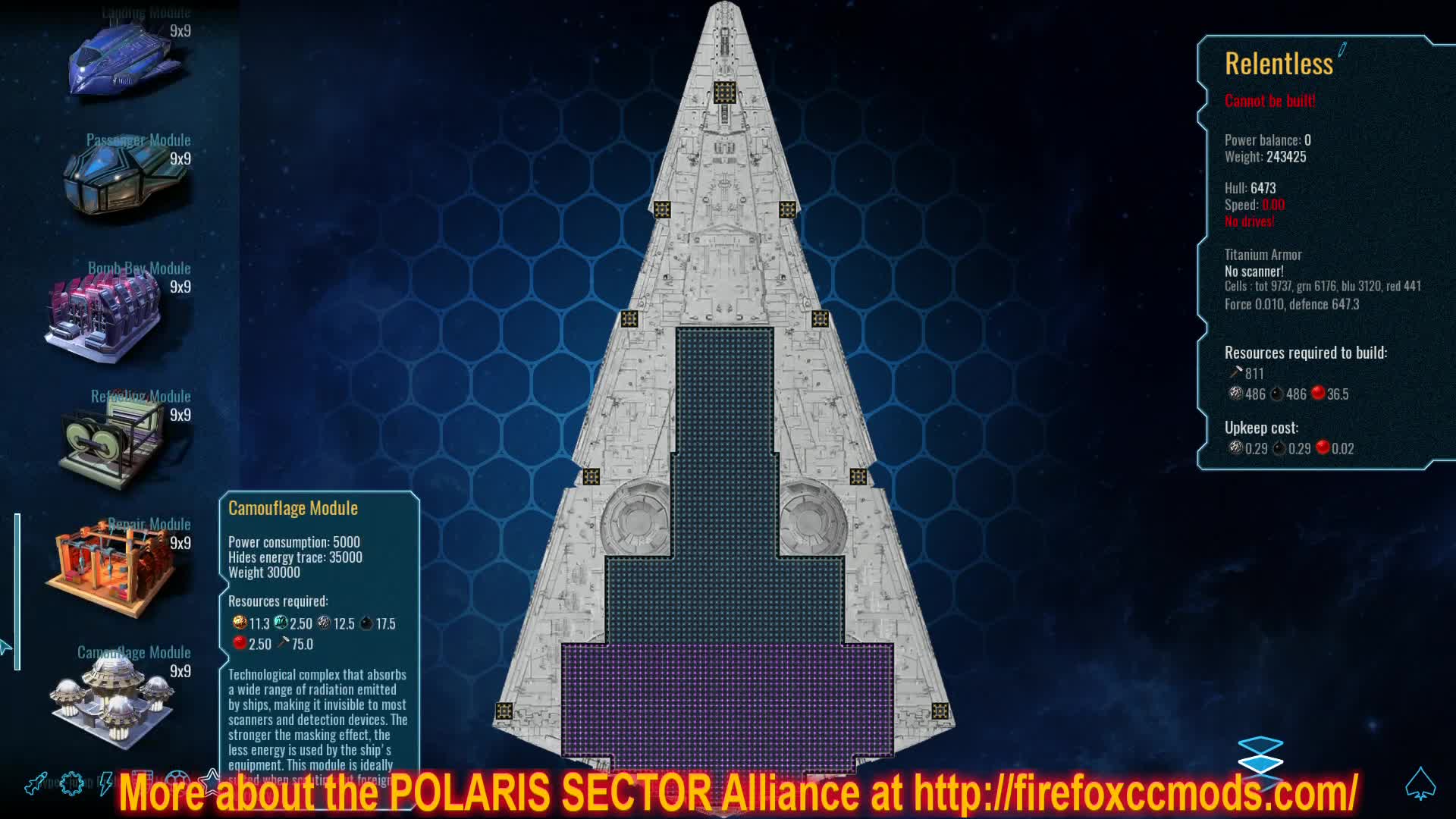 Item modification video - Star Wars Polaris Sector - Alliance mod for Polaris Sector - ModDB