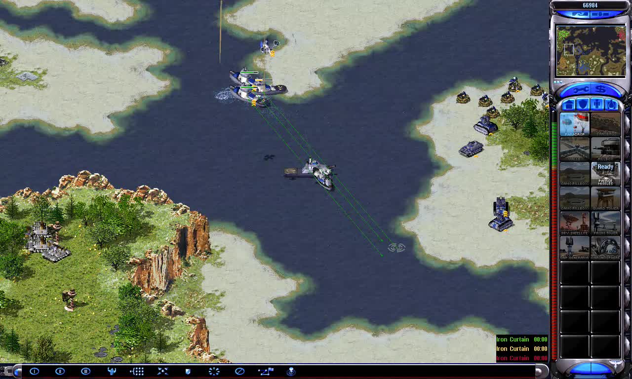 Air and naval campaign crushes the AI video - Scorched Earth RA2 Mod ...