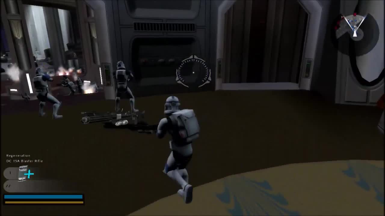 Coruscant Gameplay - Beta video - Battlefront Ultimate Commander mod ...