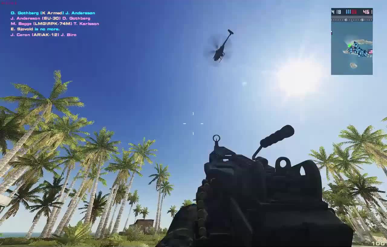 Fixed AI M134 > LittlBerd video - Zone of Continuous Fire mod for ...