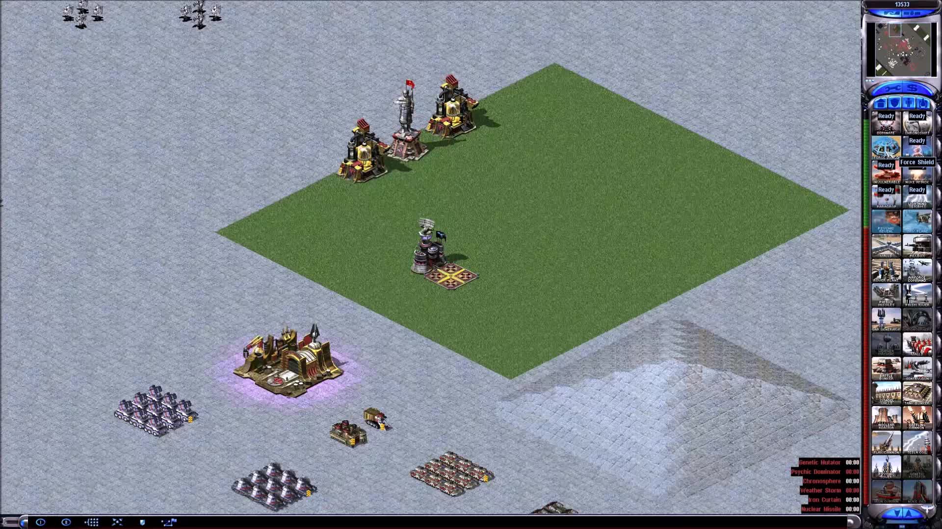 ForceShield Command Upgrade video - VS_INI mod for C&C: Yuri's Revenge ...