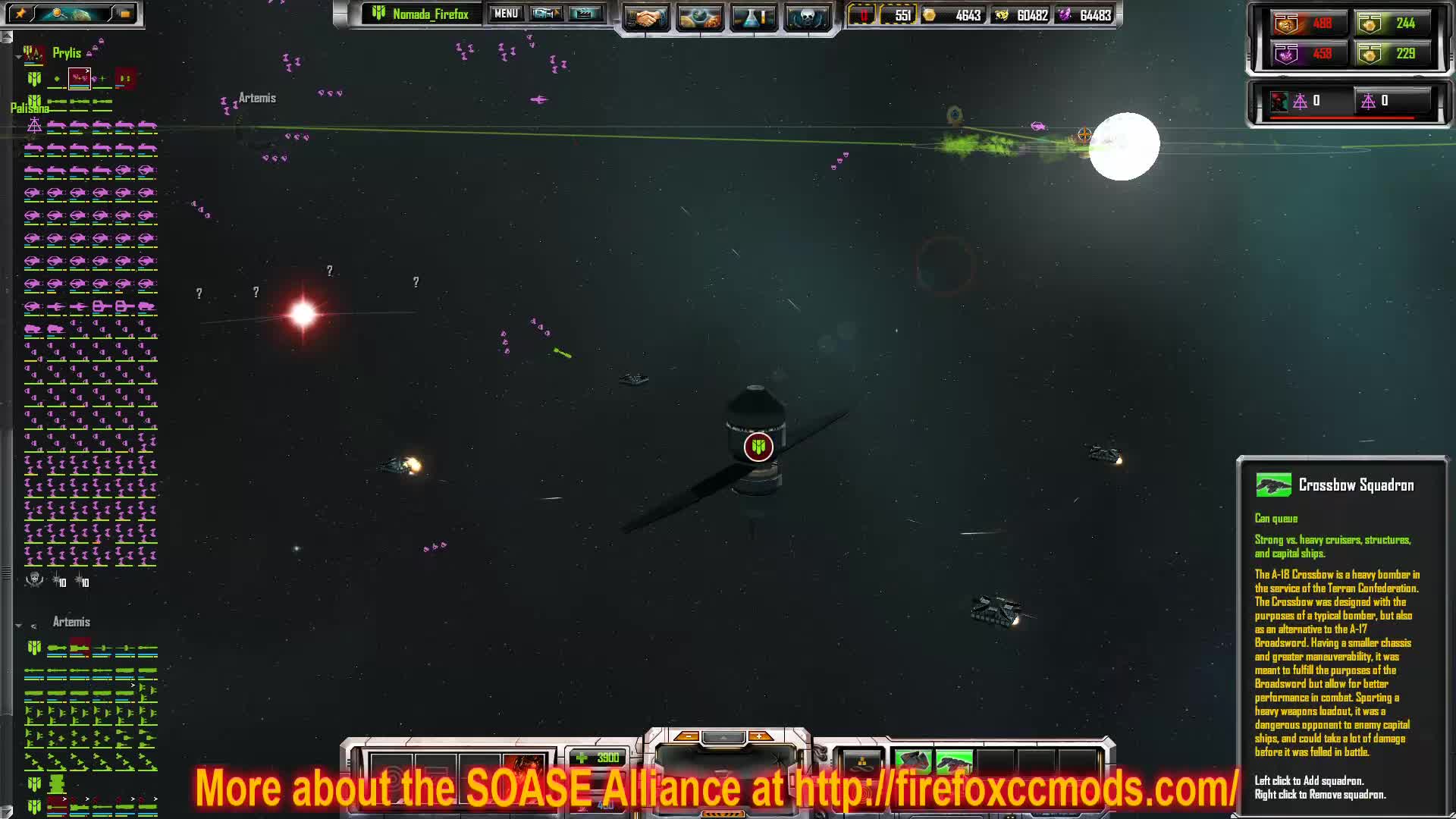 SOASE Wing Commander Alliance – All the Confederation structures video ...