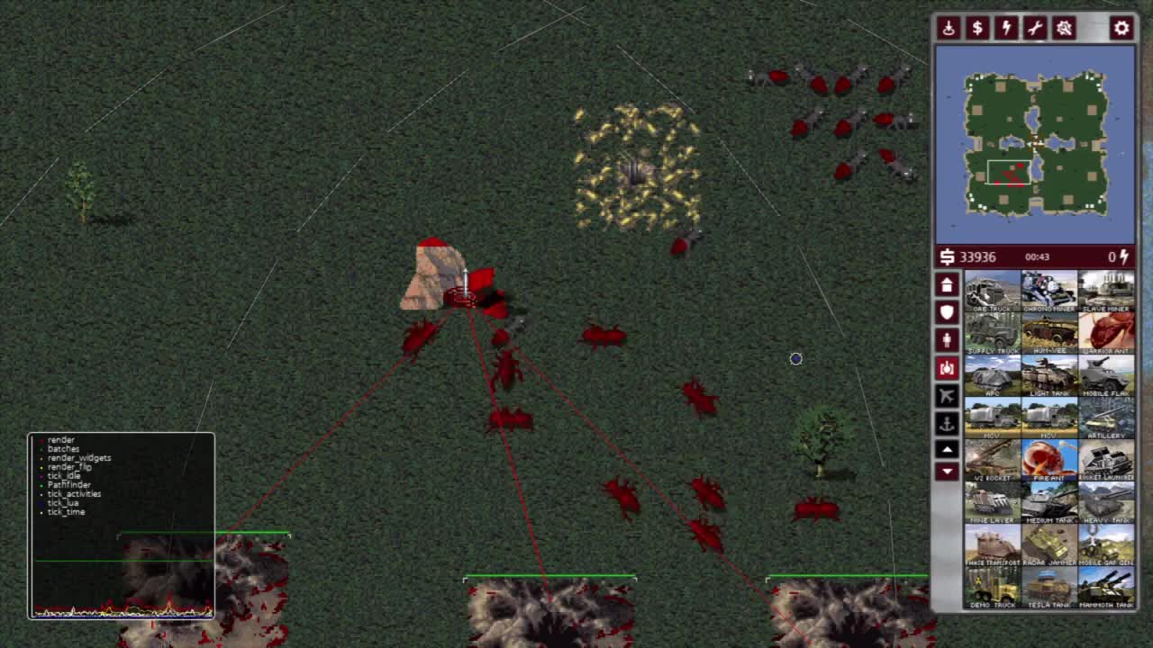 Rally point accepter system video - Over Powered Mod for OpenRA - ModDB