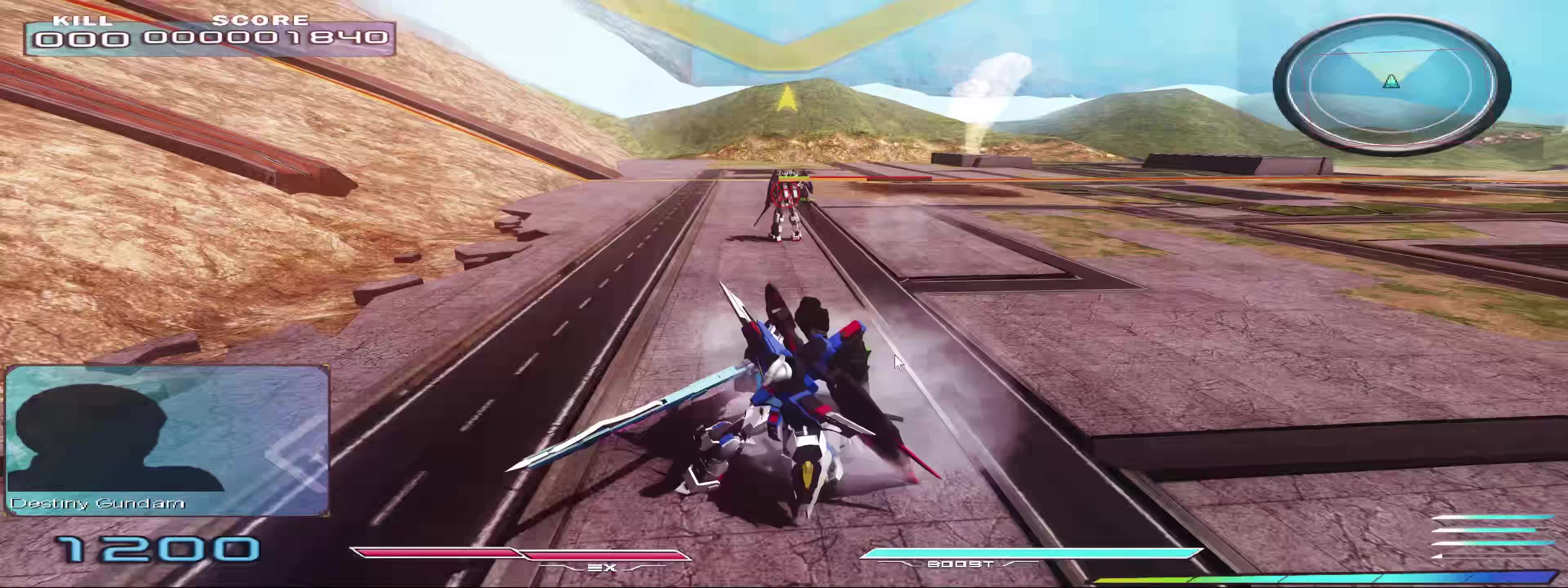 Boost Dash Cancel video - EXVS2 mod for Ultimate Knight Windom XP - ModDB
