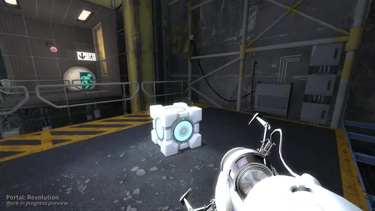 Portal: Revolution Gameplay Demo #3 - Pneumatic Di video - ModDB