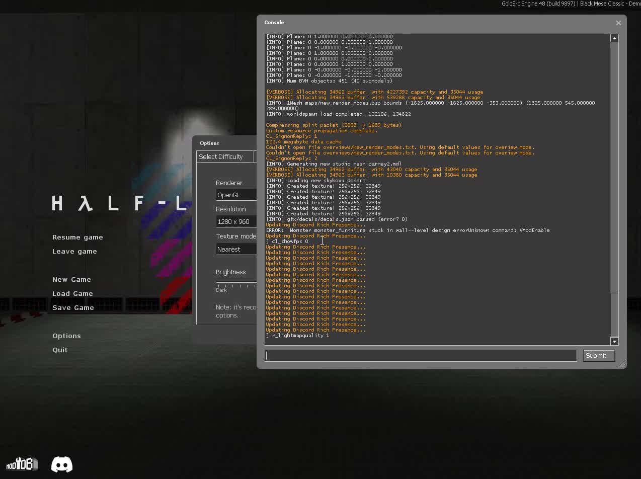 Lightmaps 1X video - Black Mesa: Classic mod for Half-Life - ModDB