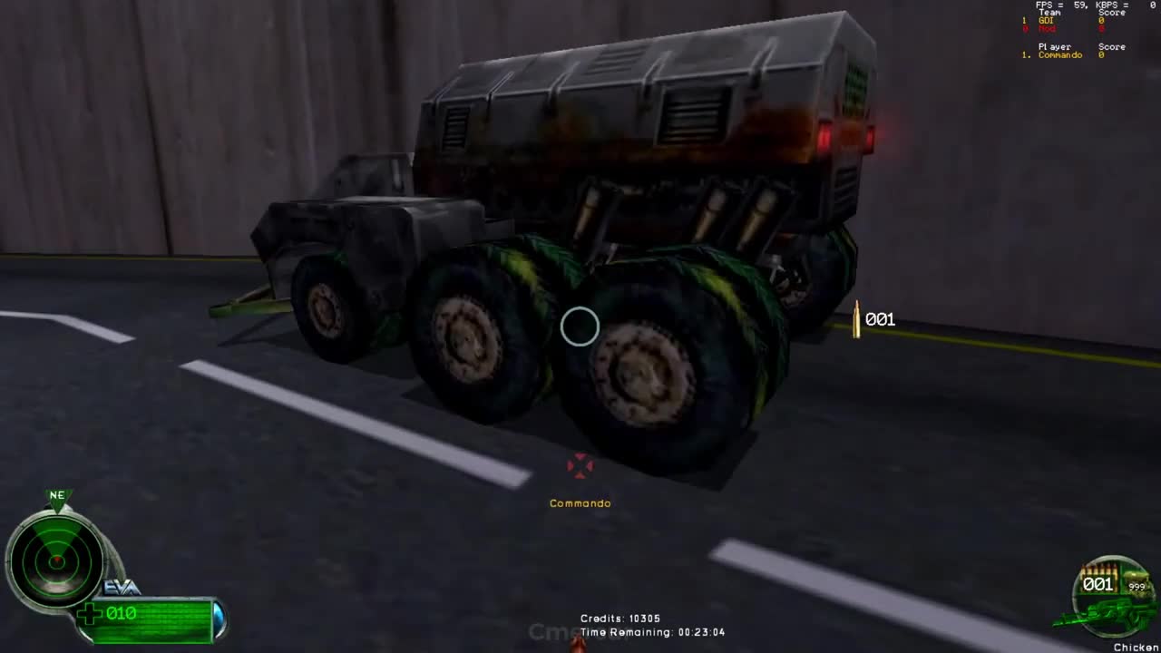 I'm a Chicken video - C4 Commando mod for C&C: Renegade - ModDB