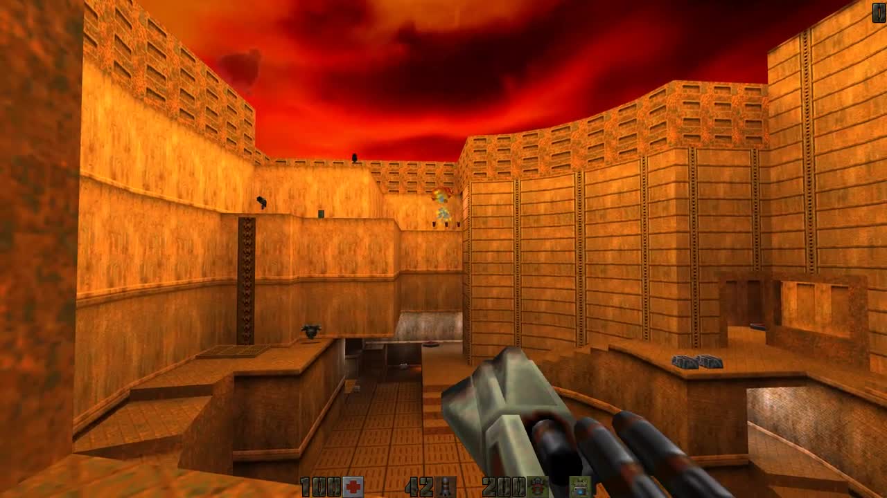 Quake 2: REdux mod dev 0.5 weapon aim & secondary attack demo video - ModDB