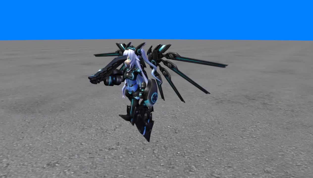 NEXT Form Noire animations video - Imperial Dimension Neptunia mod for ...