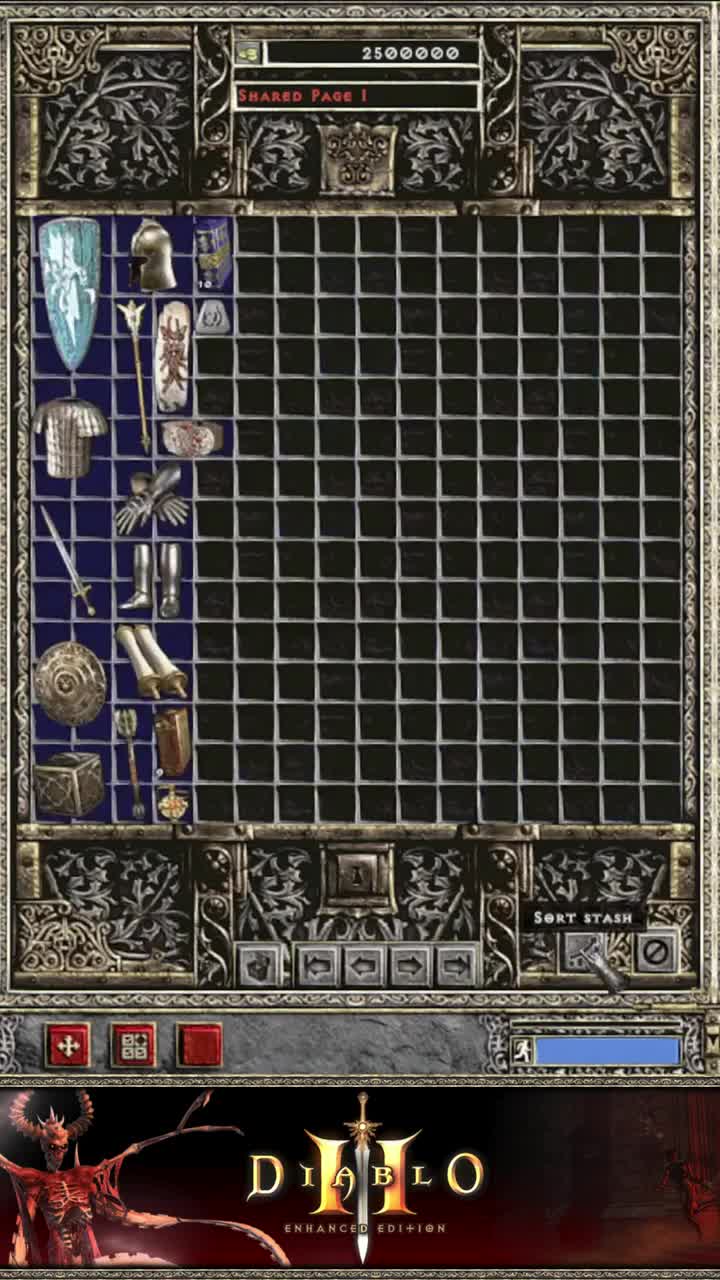 🆕 Diablo II Enhanced Edition 2024: Personal Stash video - ModDB