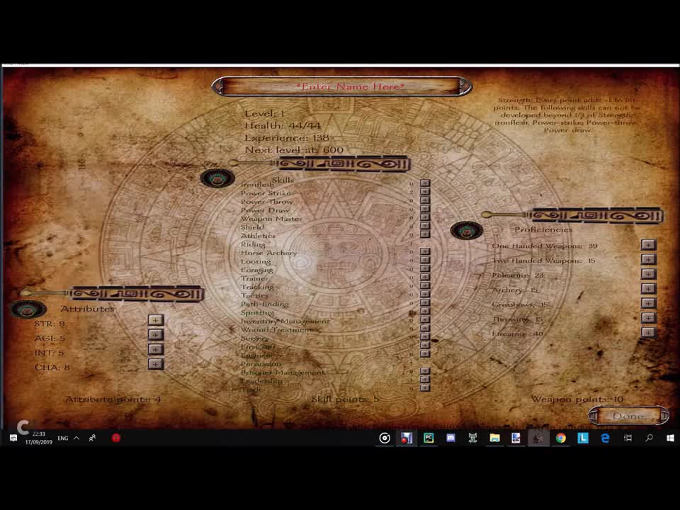 The New World(1521) mod V2 character creation phas video - ModDB