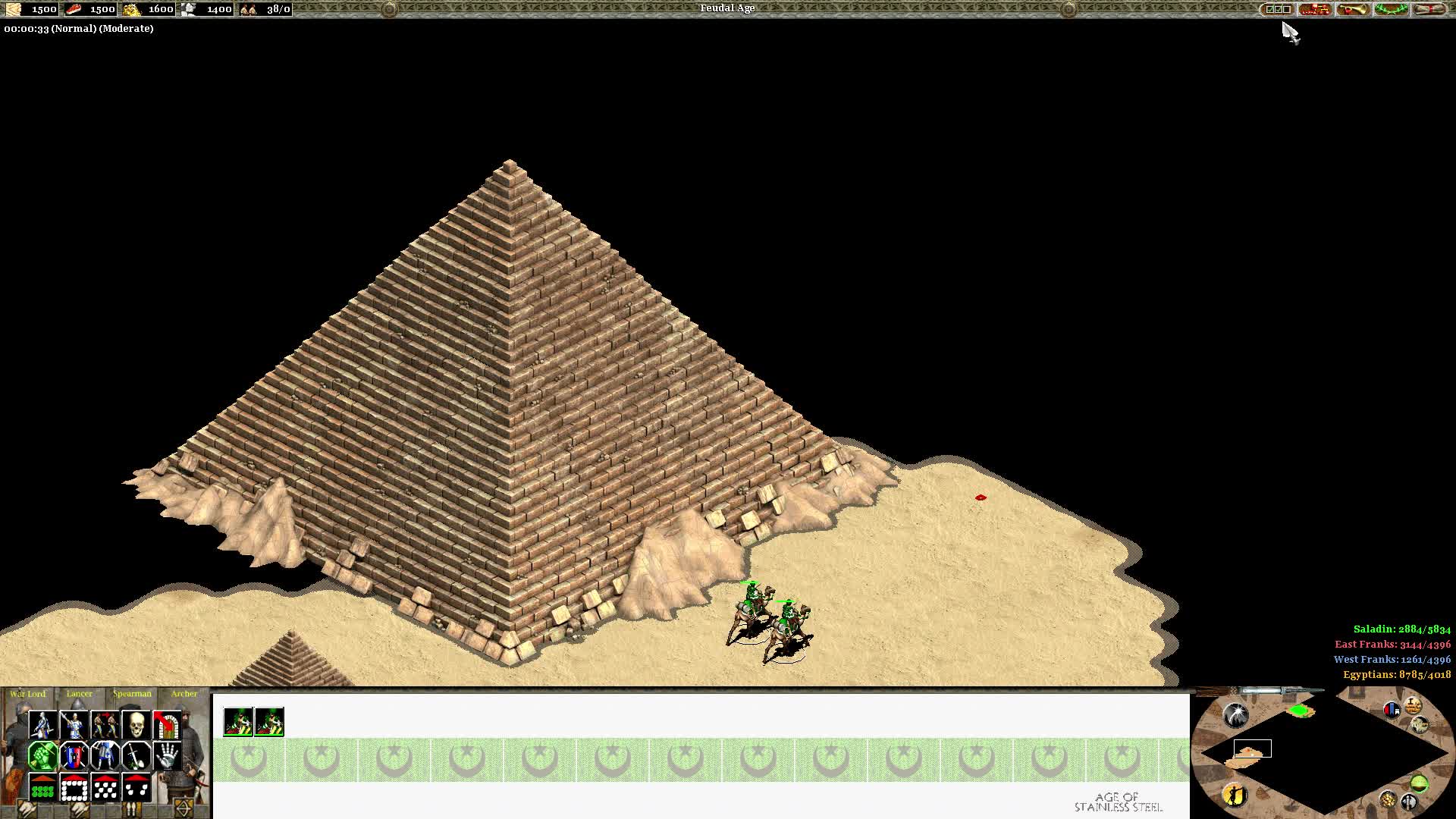 The pyramids video - Age of Stainless Steel mod for Age of Empires II ...