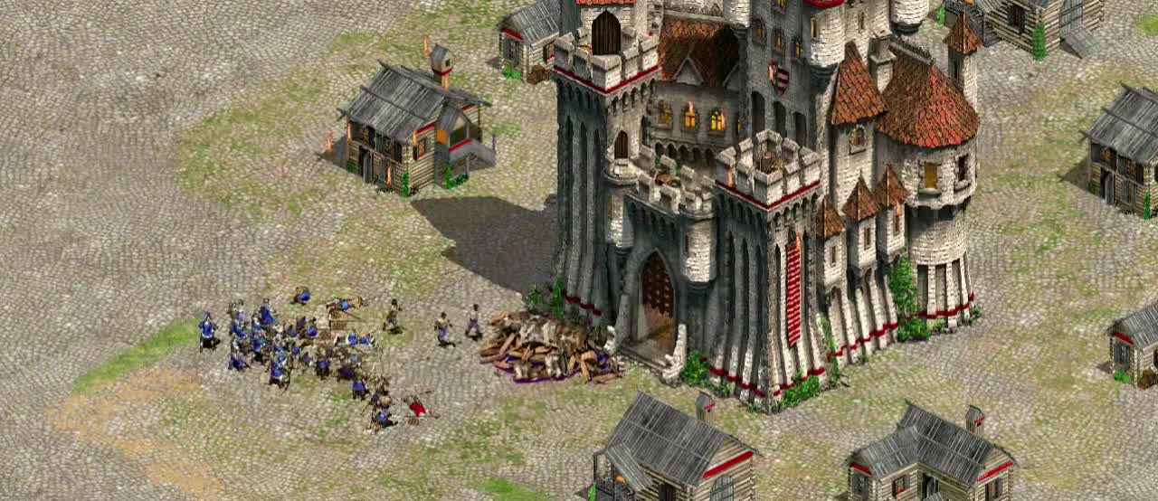 A REAL CASTLE was Built video - Age of Stainless Steel mod for Age of ...
