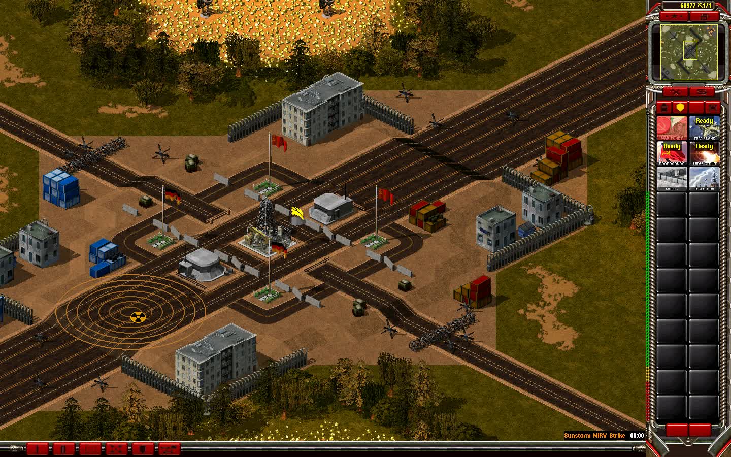 New Sunstorm ICBM and MIRV Strike video - Red Alert 20XX mod for C&C: Yuri's Revenge - ModDB