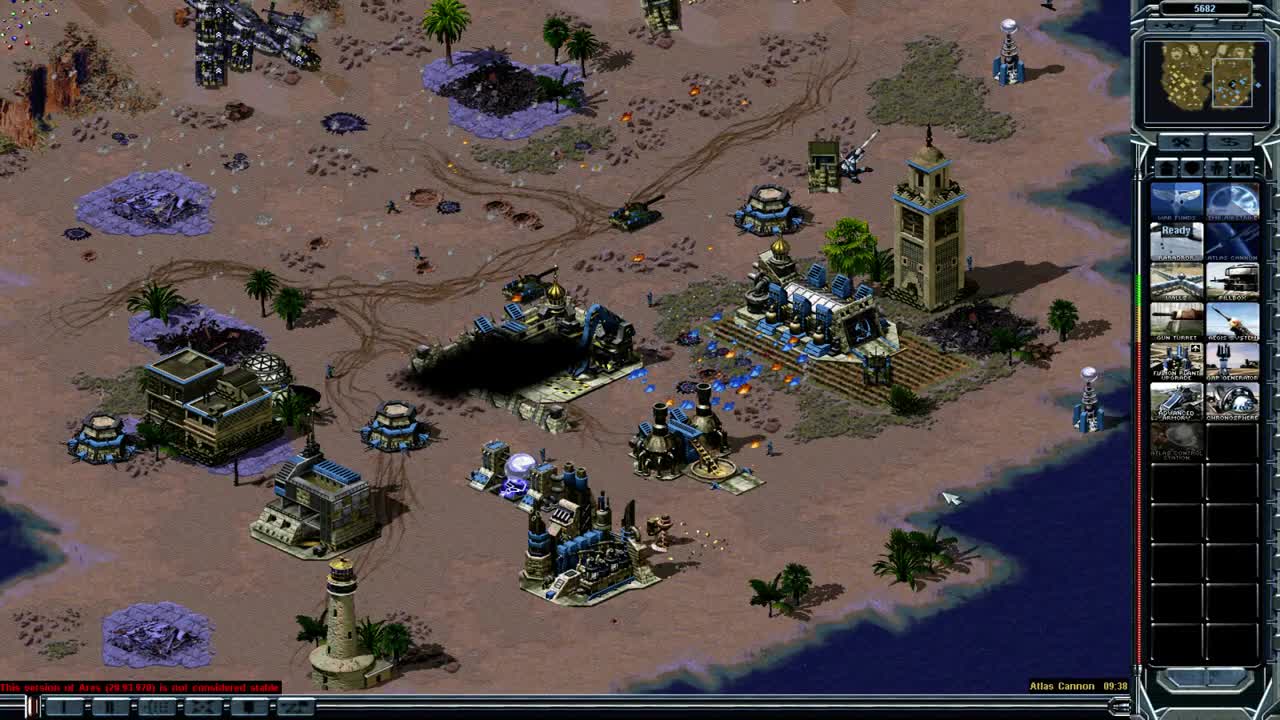 Atlas Cannon V1.0.2 video - Red Alert 20XX mod for C&C: Yuri's Revenge ...