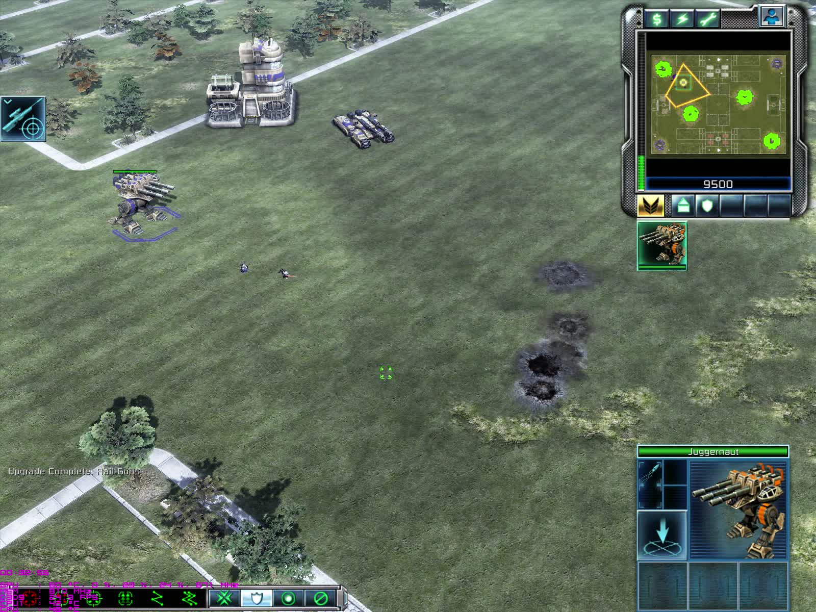 Curved Railgun and improved cannon impact effects video - C& Tiberium ...