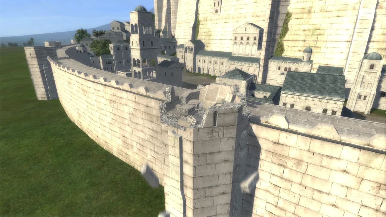 New building collapse animations video - Third Age Total War Extended ...