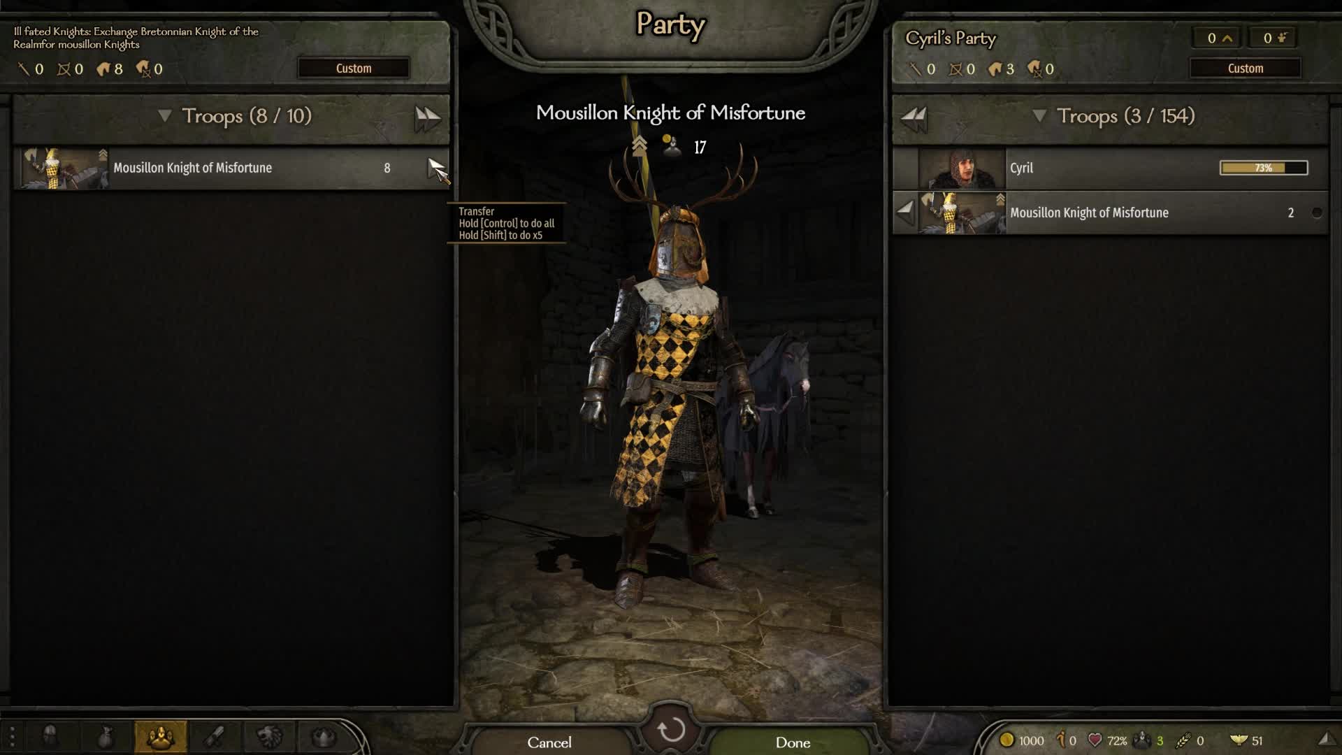 knight of mousillon video - The Old Realms mod for Mount & Blade II ...