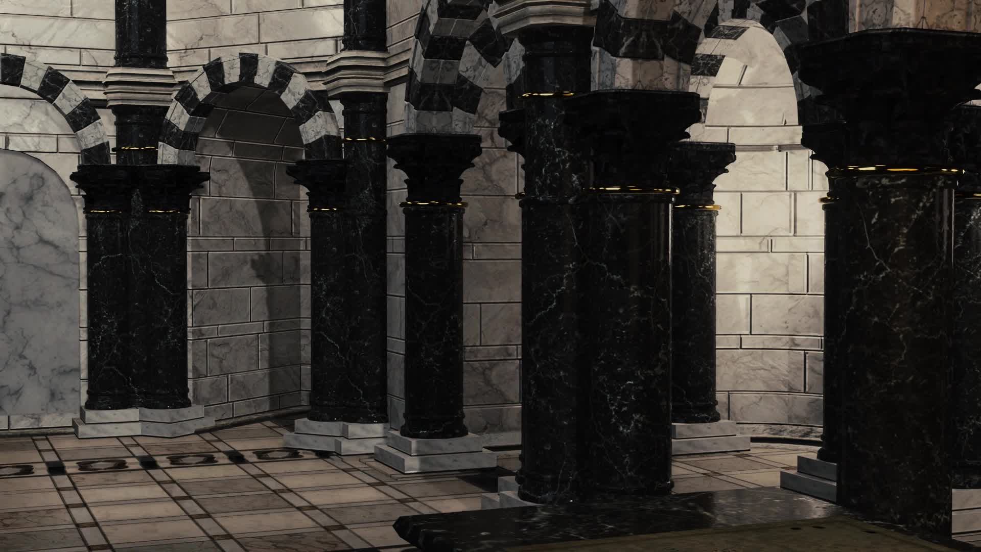 Realms Gondor Court in Blender Eevee video - ModDB