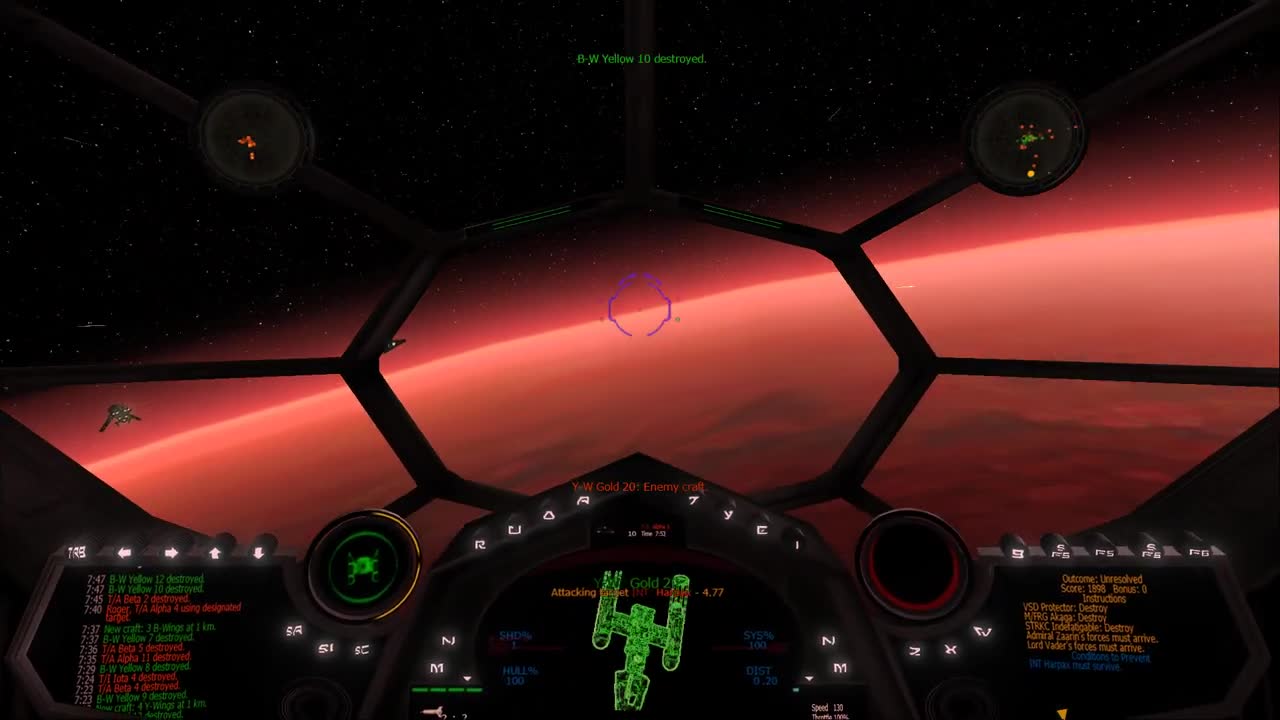 TFTC: B7M1 - Destroy the Protector (Reimagined) - video - TIE Fighter ...