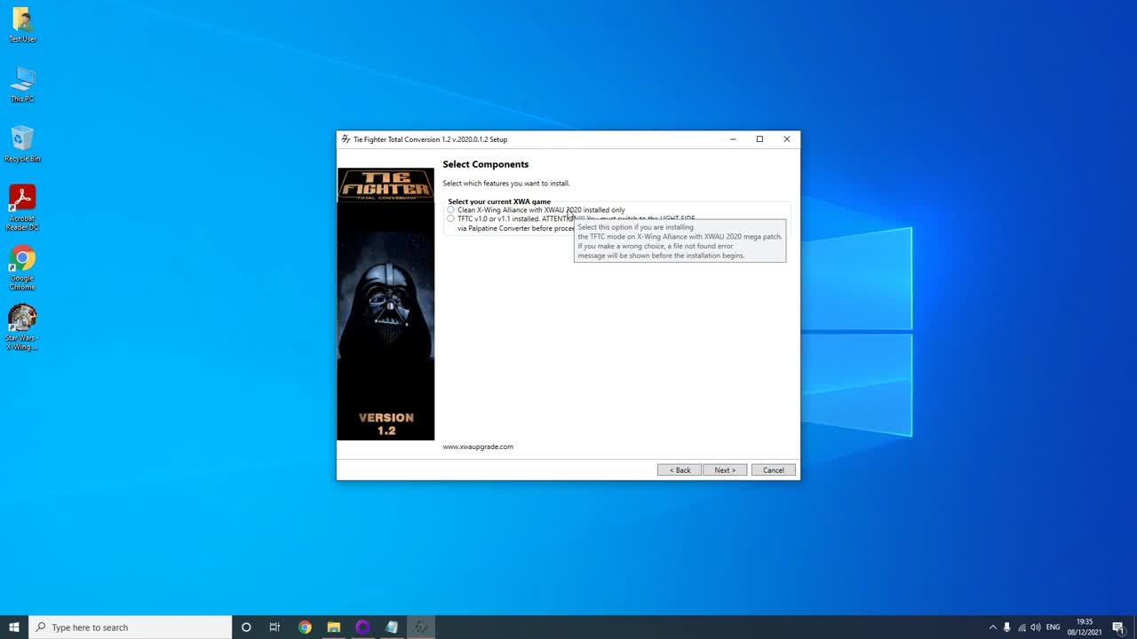 TFTC Version 1.2 Released! video - TIE Fighter: Total Conversion (TFTC ...