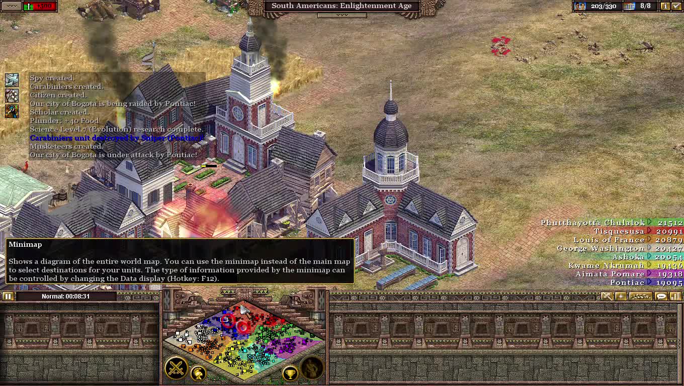 Enlightenment Age Combat video - 8 great civilizations mod for Rise of ...