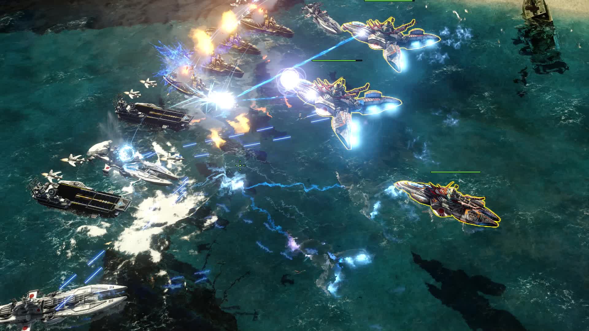 Shokaku vs bombardment ships video - Red Alert 3: Rejuvenation mod for ...