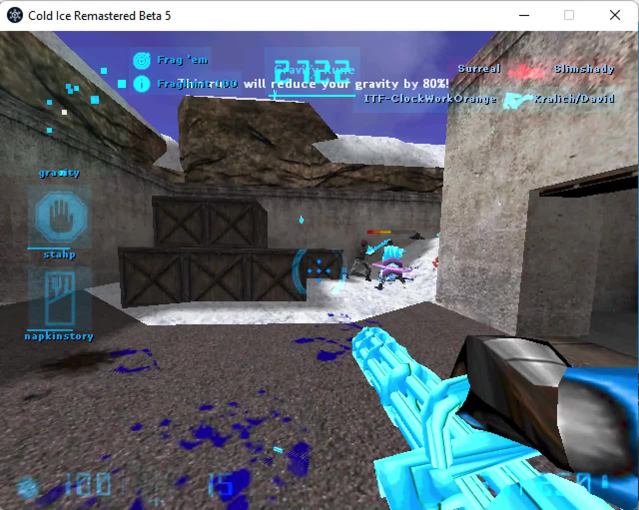 Mutators in beta 5: stahp and napkin story video - Cold Ice Remastered mod for Half-Life - ModDB