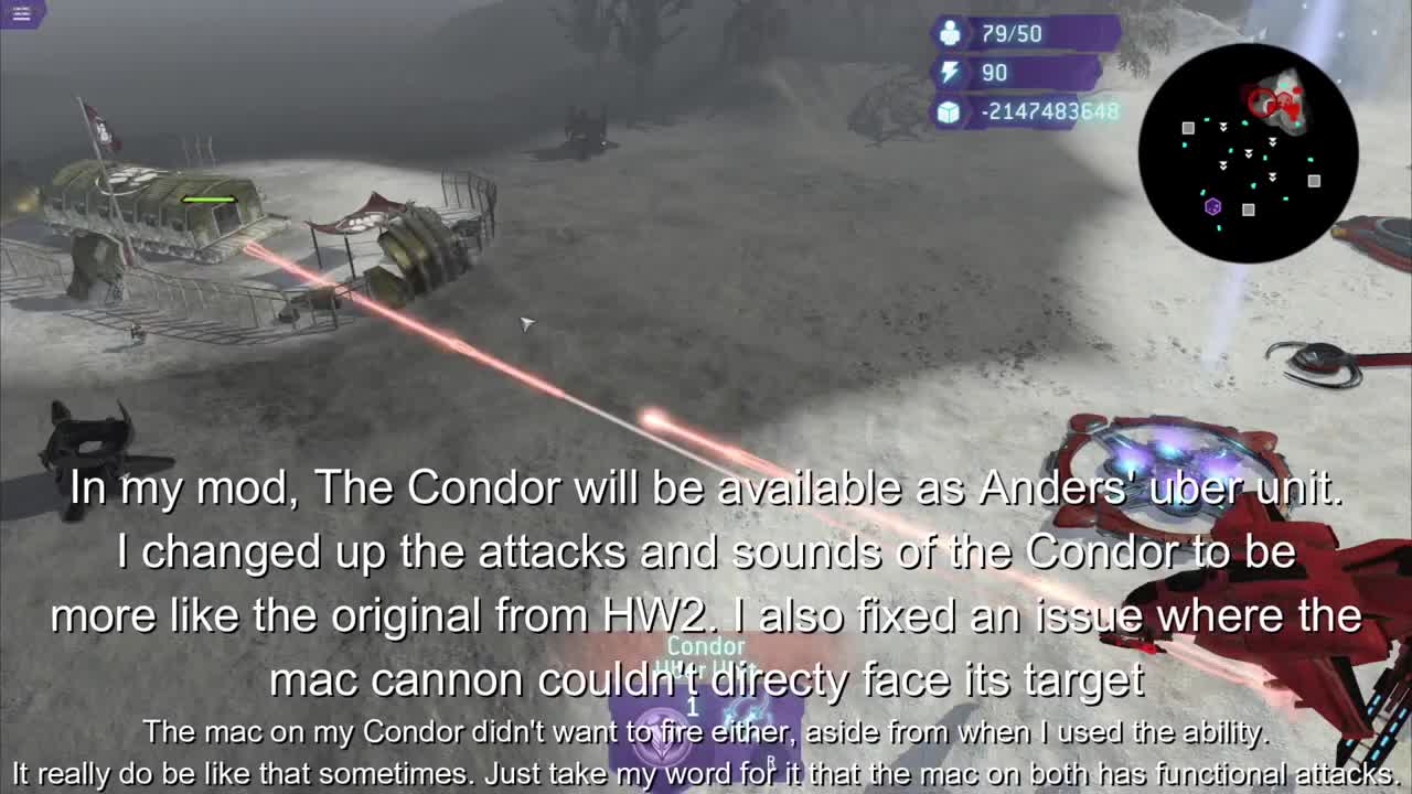 Halo Wars Scrubb Edition Devlog 2: Condors and a new map video - ModDB